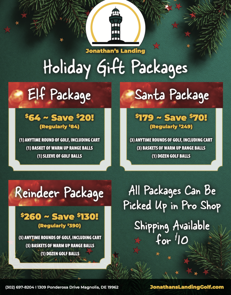 Holiday Gift Packages - Jonathan's Landing - Golf Course - Wedding ...